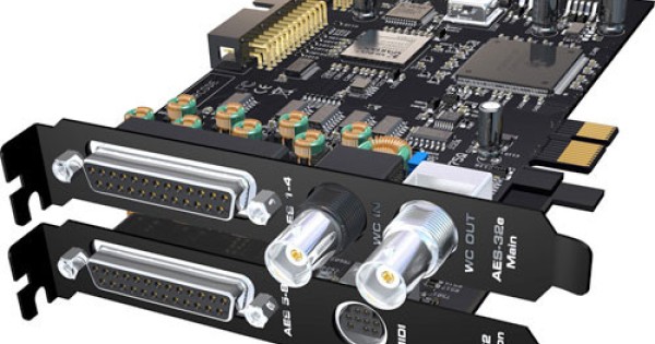 PCIe Audio Interfaces